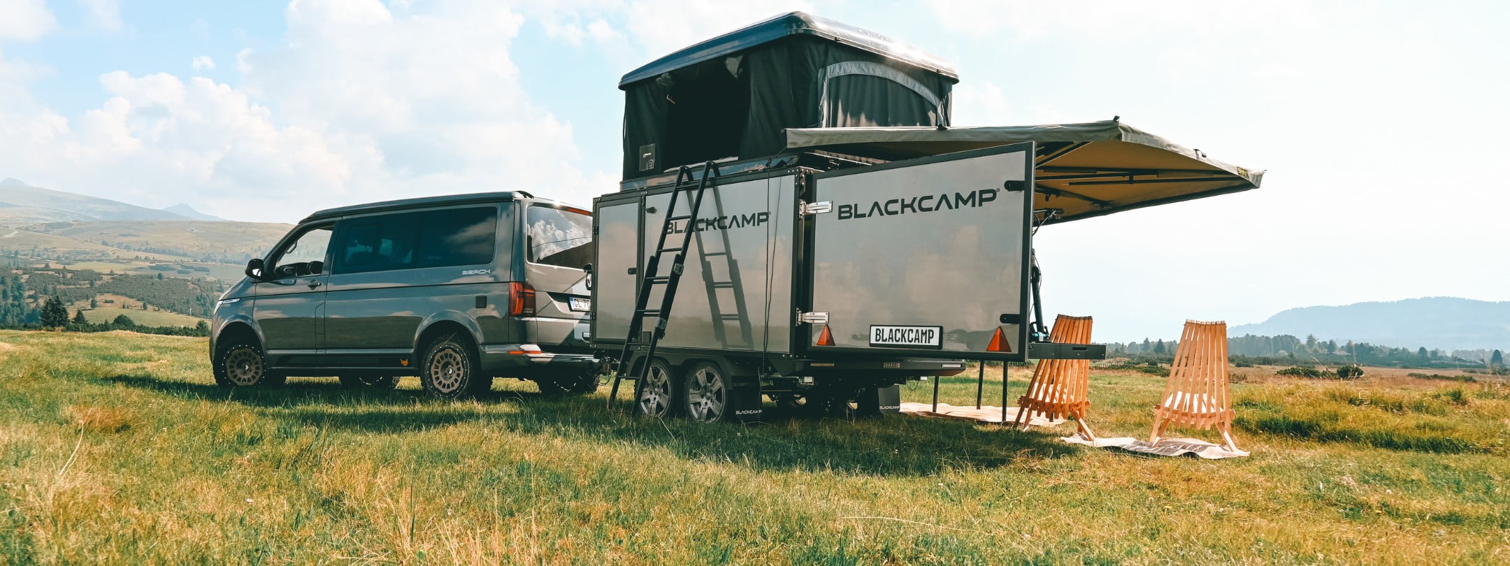 BLACKCAMP FREEda XL: mini caravan e roulotte da campeggio